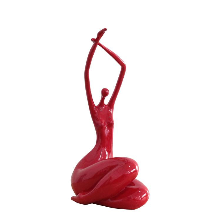 Shop 24" Sitting Hands Up Sculpture Home Decor - Galeria Home Store