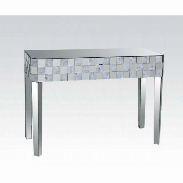 Shop 46" Nasa Console Table Mirrored - Galeria Home Store